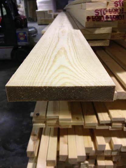 PINE TIMBER 6X1 PLANED PSE 145X20 PRICE PER METER - £2.50